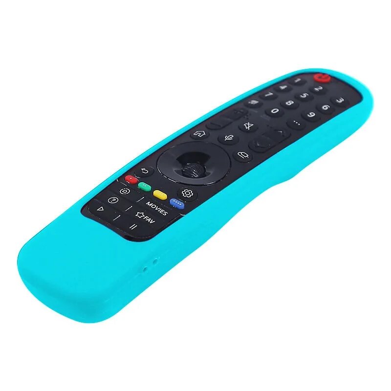 Силиконовый чехол для пульта LG Luminous blue