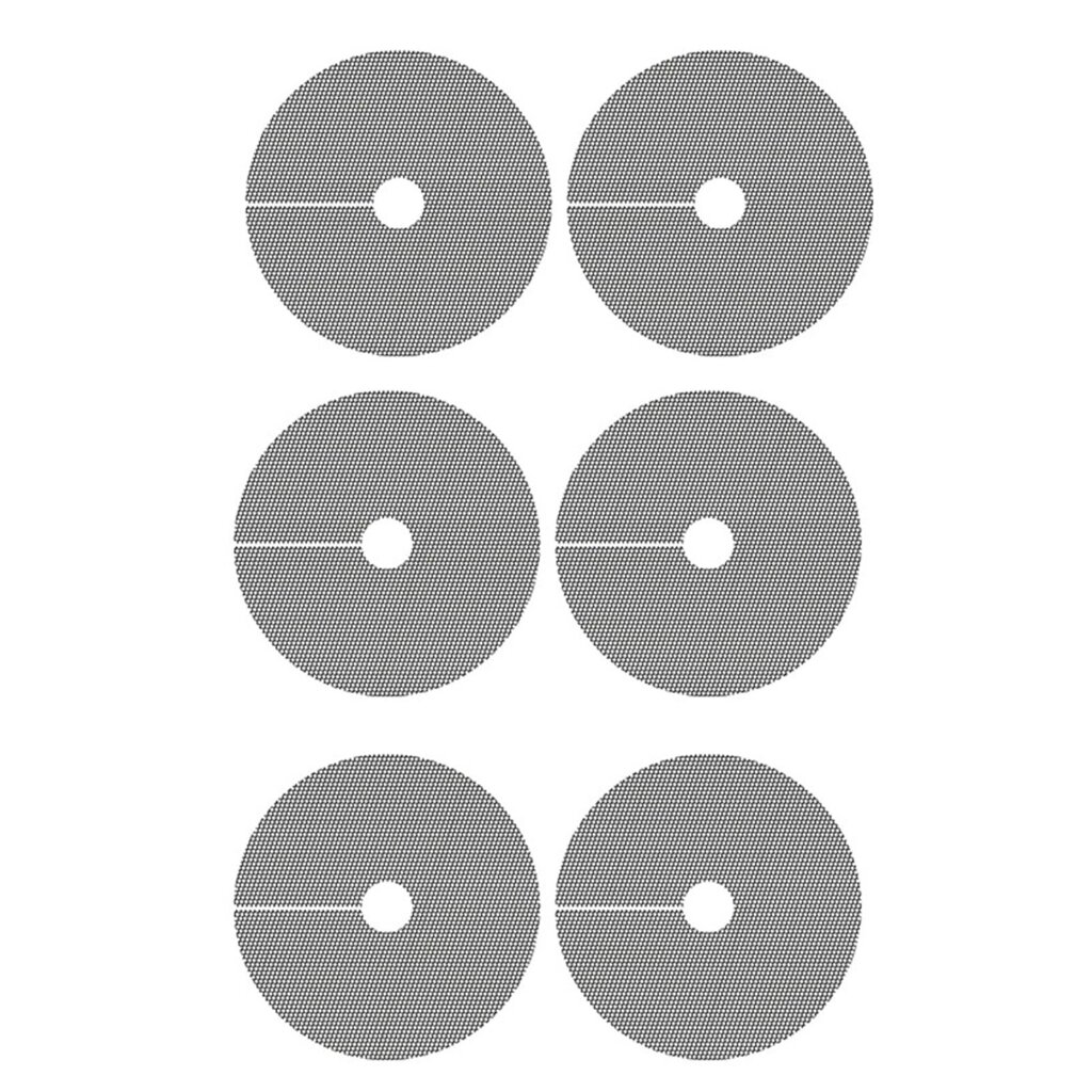 Вкладыш для цветочного горшка, обрезной цветочный горшок, почвопокровный материал, цветочный горшок, прокладка для защиты почвы-30 см6 шт.
