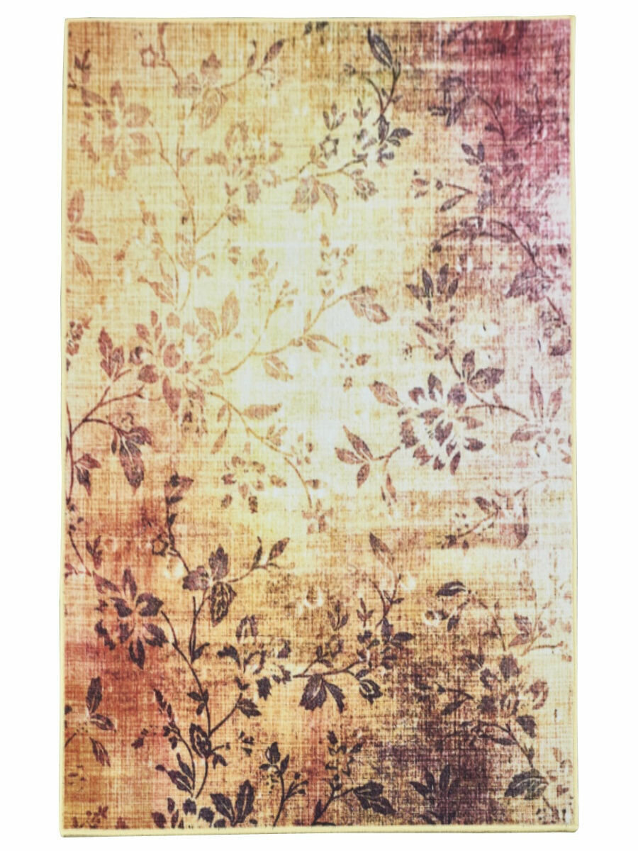 Ковер Cleopatra "Розетта Дижитал", хлопок, нейлон, 80x120 см, оранжевый