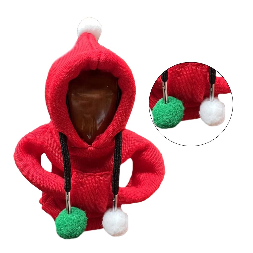 Крышка Рычага переключения передач, Универсальная Крышка Ручки Переключения передач, Забавный Свитер с Капюшоном для Переключения передач, Защитный Декор Ручки Переключения передач автомобиля 5,91 дюйма