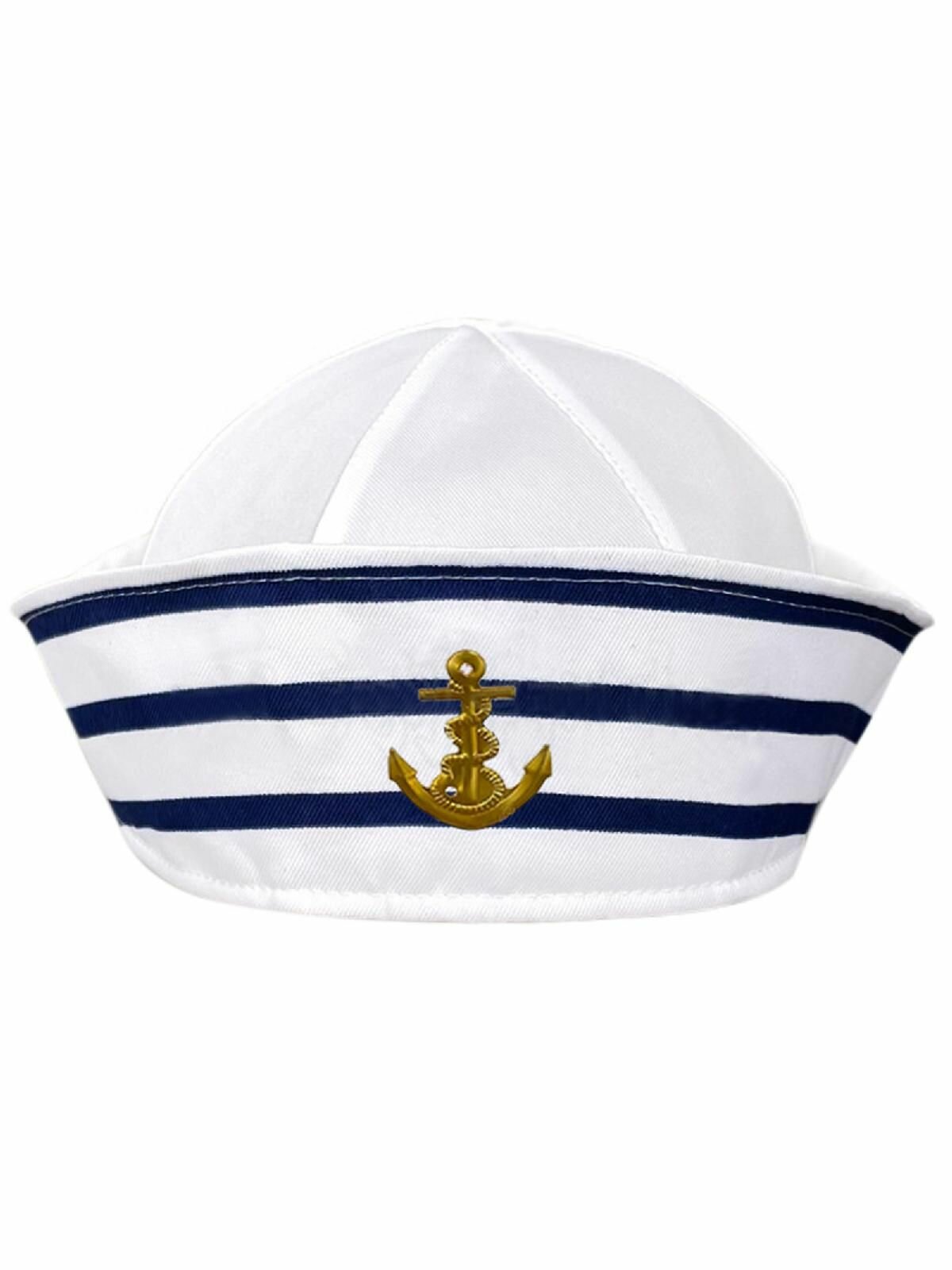 Морская фуражка капитана, Сине-белая полоса