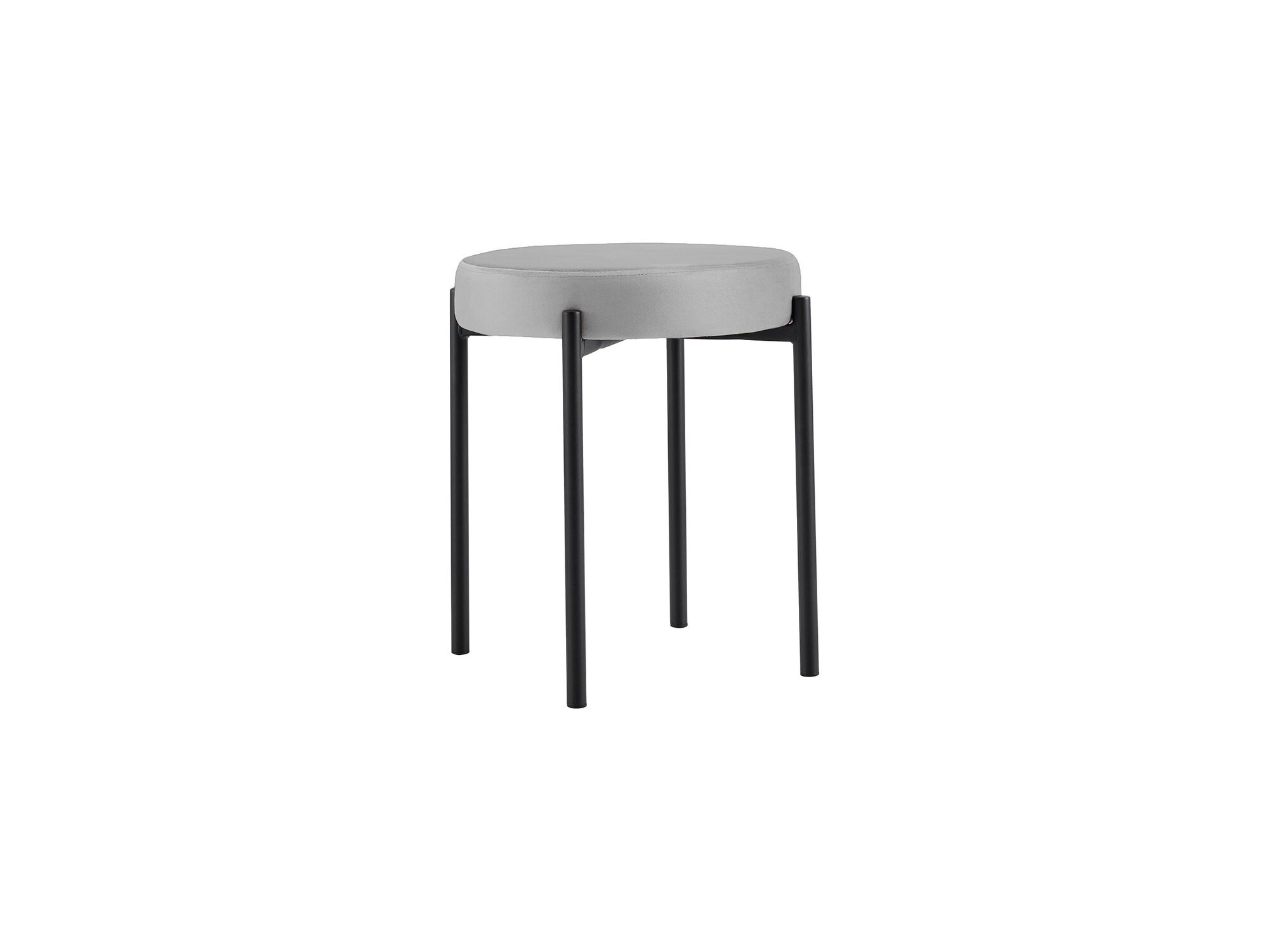 Табурет M DikLine, B22 GREY, ножки черные