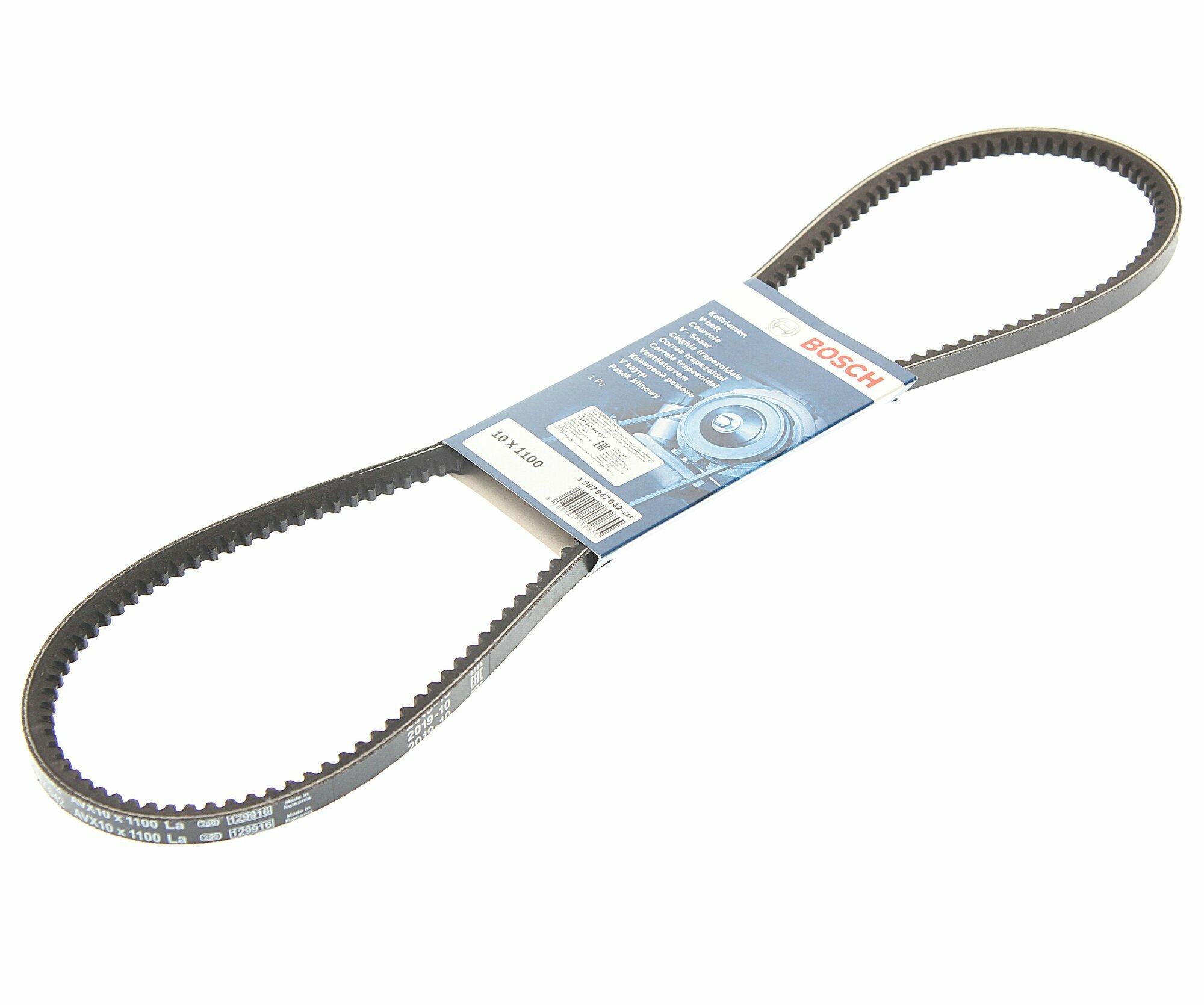 Ремень приводной клиновой 10х1105 Bosch Арт.1987947642 / HYUNDAI Galloper