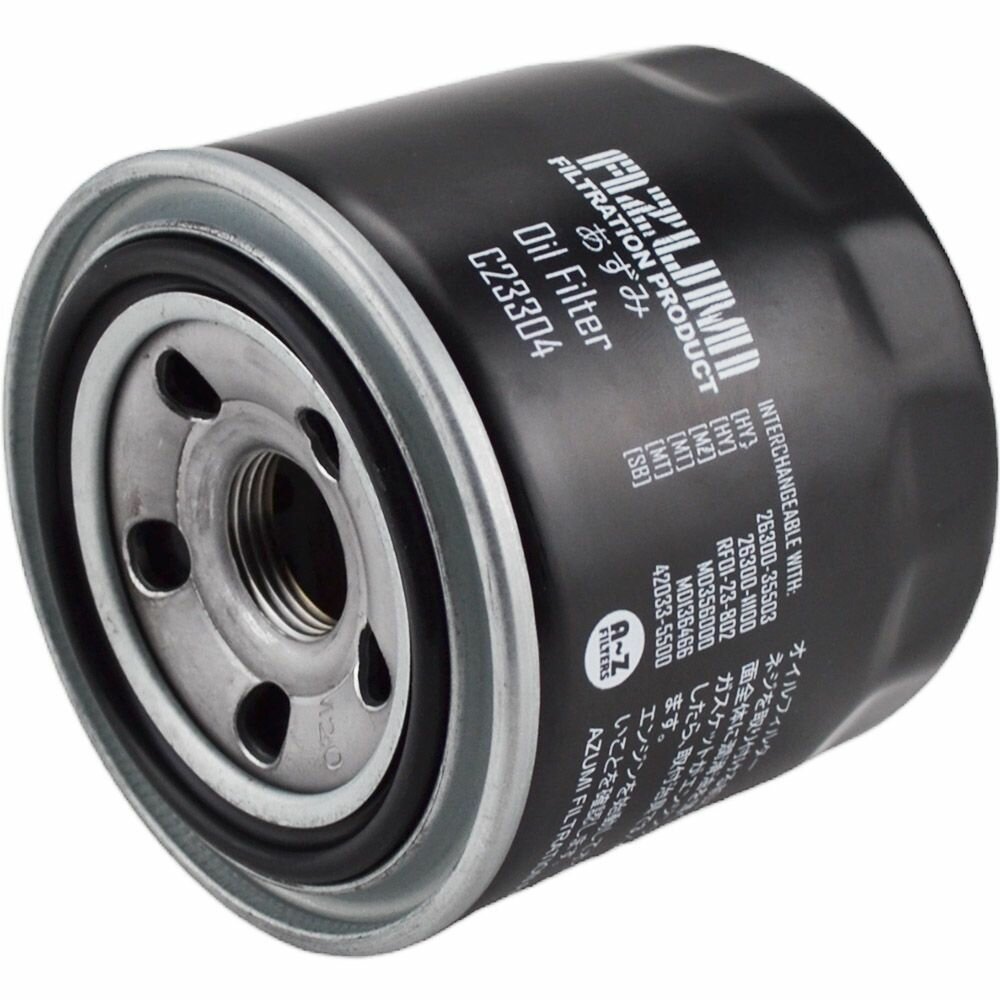 Фильтр масляный Azumi металлический Mitsubishi, Subaru, Hyundai, Kia (C23304)