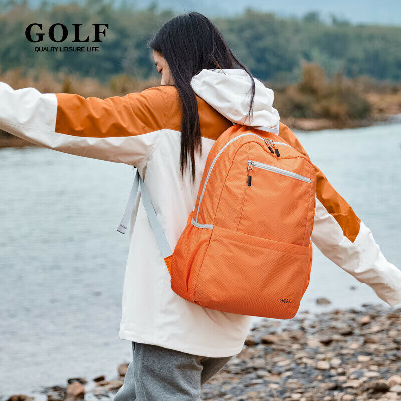 Рюкзак GOLF, Foldable Backpack for Men And Women Water-Resistant Outdoor, водонепроницаемый, для путешествий, для активного отдыха, школьный, унисекс