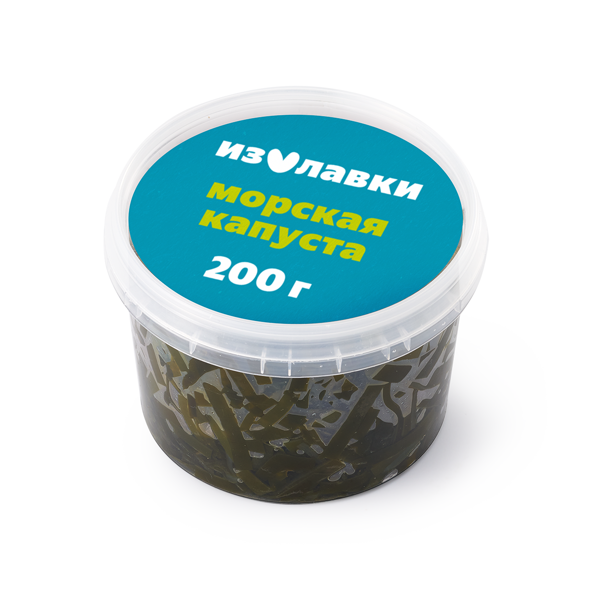 Салат из морской капусты "Из Лавки", 200 г, в пластиковом ведре