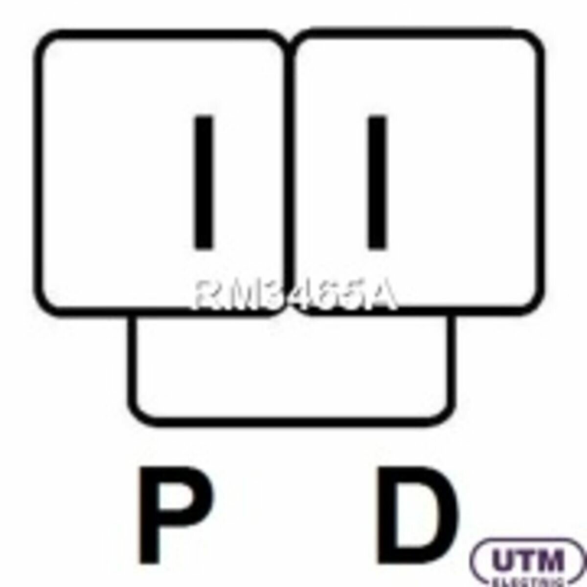 Регулятор Генератора Mazda 6 I 2.0 Gg Gy 2002-2007 1999Ccm Lf/Mazda 6 I 2.3 Gg Gy 2002-200(Utm Rm3465A)