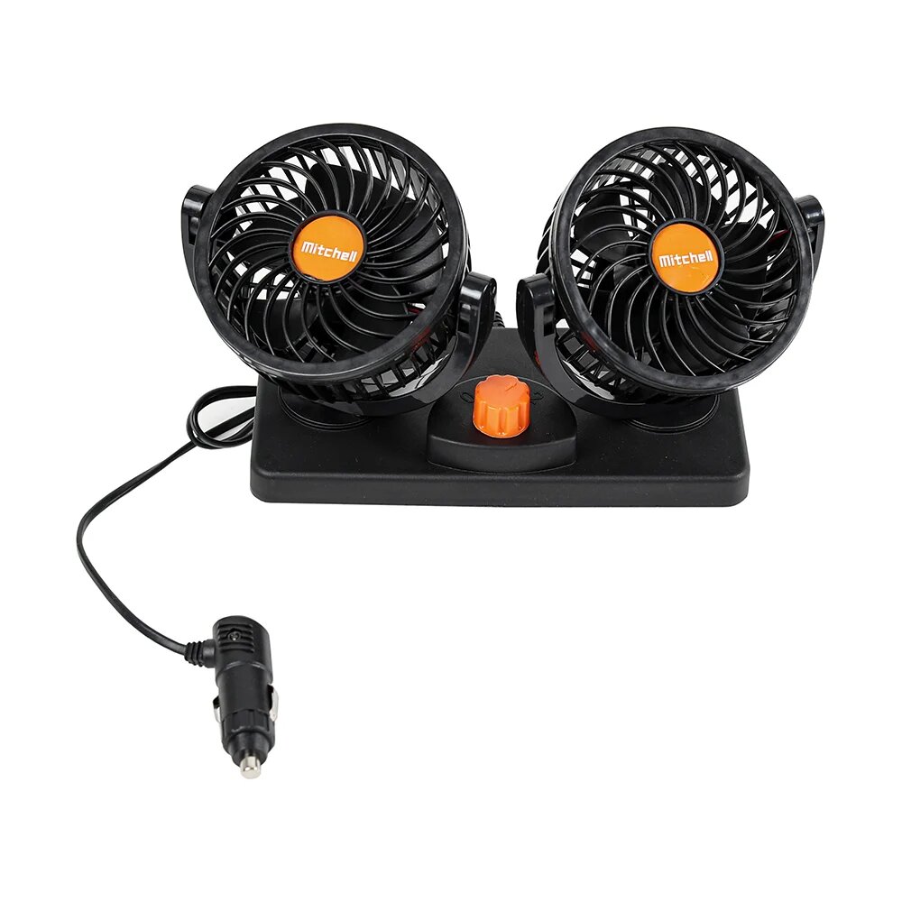 Крал Вентилятор 24V Двойной с подставкой T304 Turbo 3666