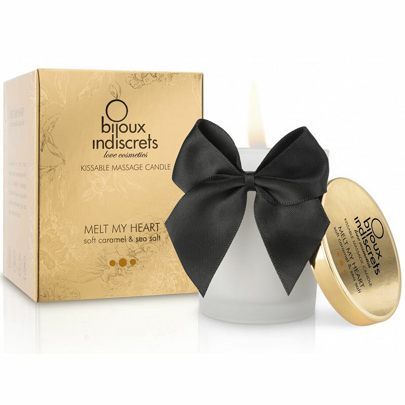 Массажное масло (свеча) Bijoux Indiscrets MELT MY HEART - Caramel, 70мл