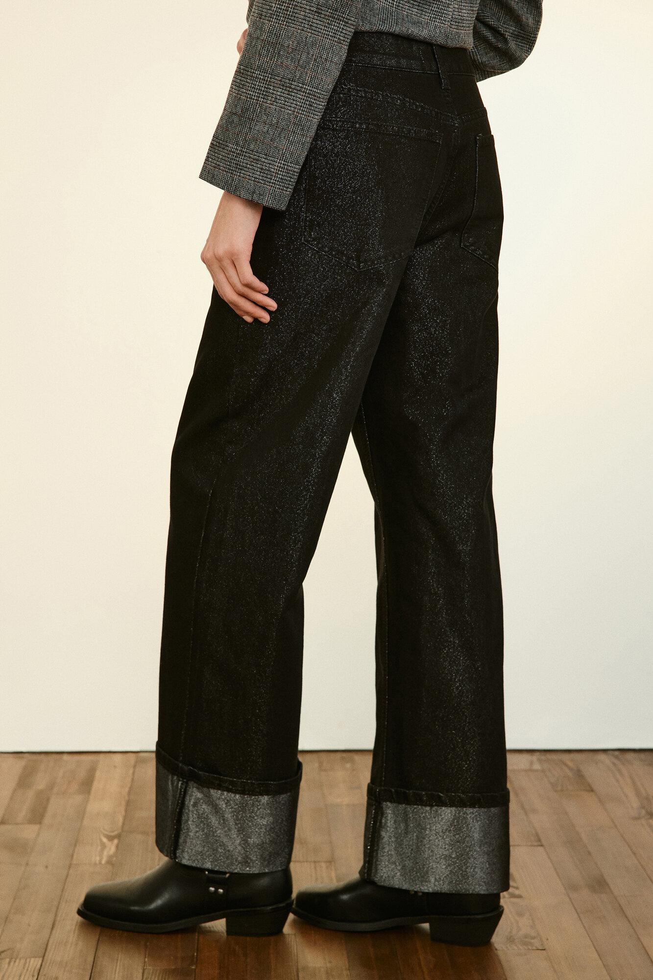 Джинсы классические Befree Woman Mix&Match, размер XL/170, черный — фото 1