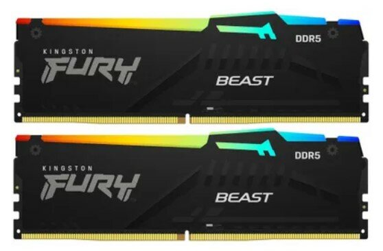 Модуль памяти DIMM DDR5-6000 32GB (16GBx2) KF560C30BBEAK2-32 KINGSTON
