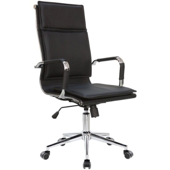 Кресло руководителя Riva Chair Hugo RCH 6003-1SE Черный