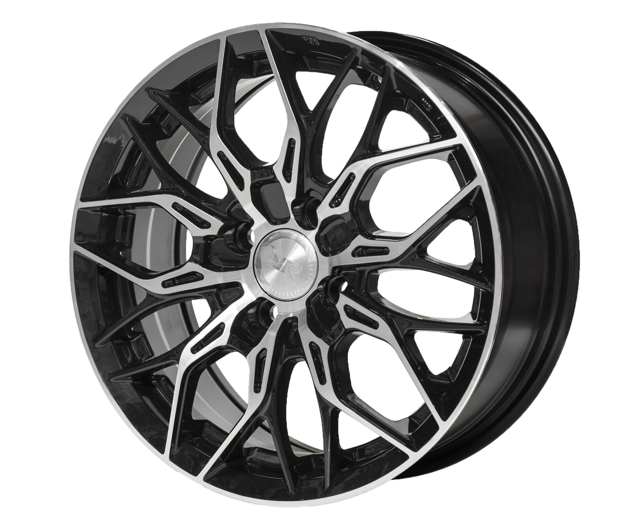 Диск автомобильный литой Race Ready Technology CSSD2853 17x7.5 4x108 et30 dia65.1 Чёрный глянцевый с проточкой