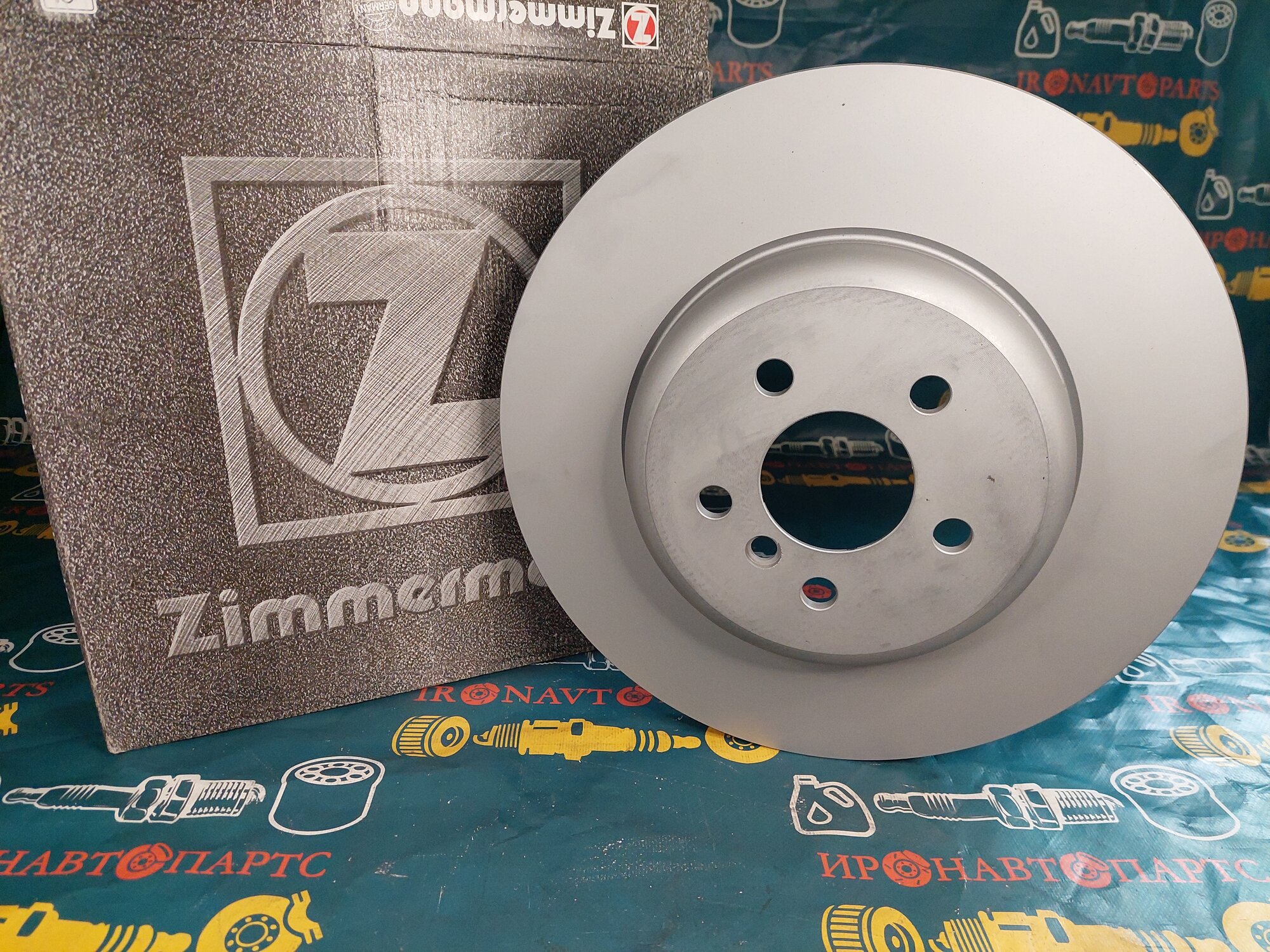 Диск тормозной Передний ZIMMERMANN BMW 3,5,6,7series/X3, X4, X5 Арт. 150295620
