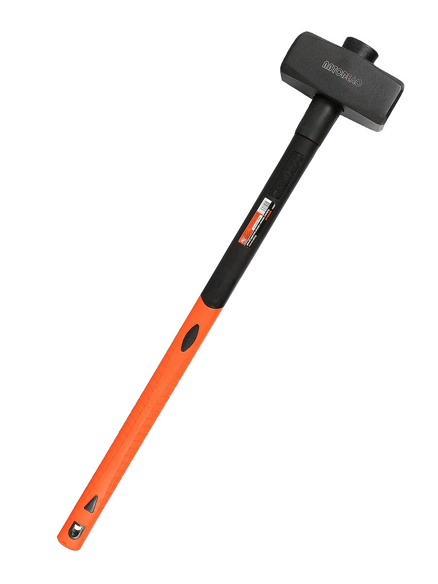 Кувалда кованая с длинной фибергласовой ручкой 5кг АвтоDело