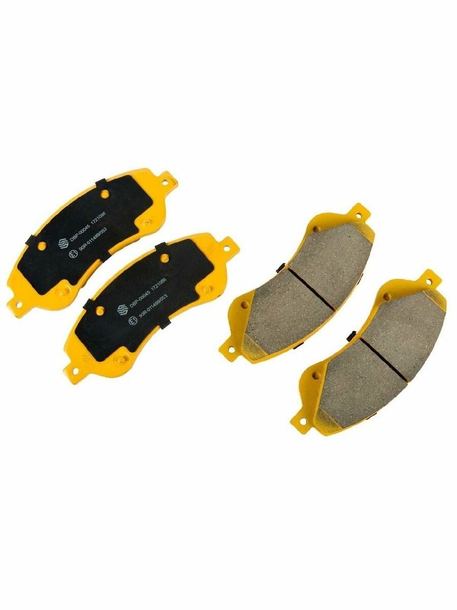 Колодки тормозные передние от WAYTEKO Арт. DBP-00045/ 1721086