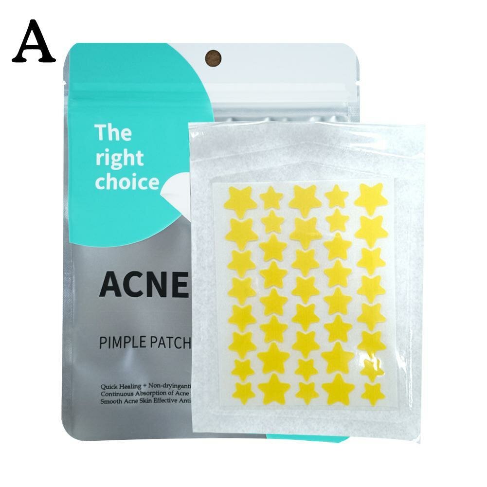 Красочные патчи от прыщей в форме сердца Косметические средства