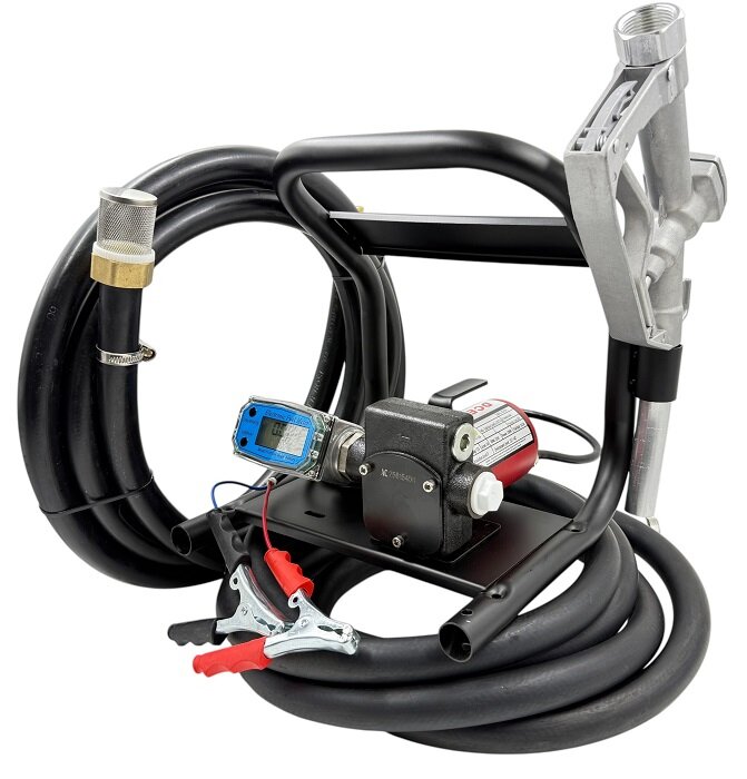 Petroll Titan Rite-E - заправочная станция для бензина 40 л/мин (12 В). Пластина, насос, счётчик, пистолет и шланги