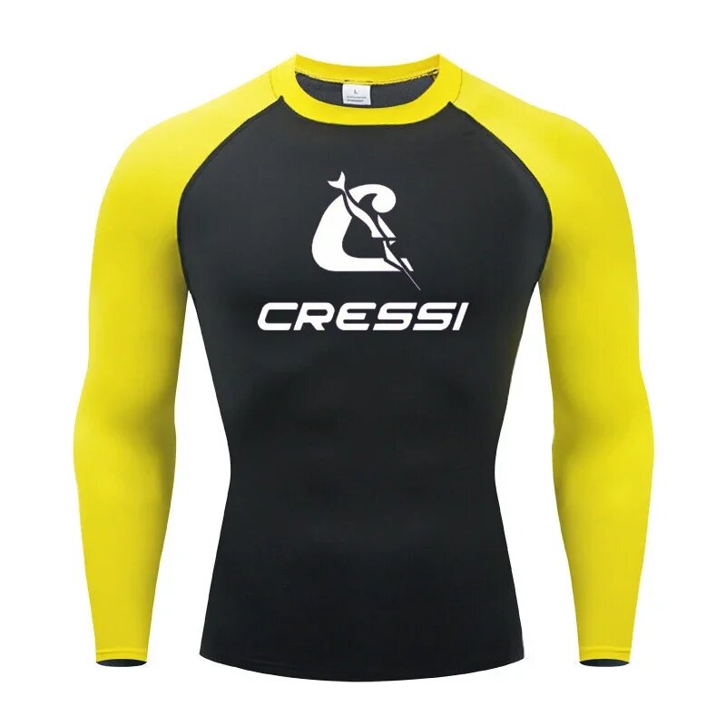 Мужской солнцезащитный костюм для серфинга, футболка с защитой от ударов, купальник, S, Темно-синий