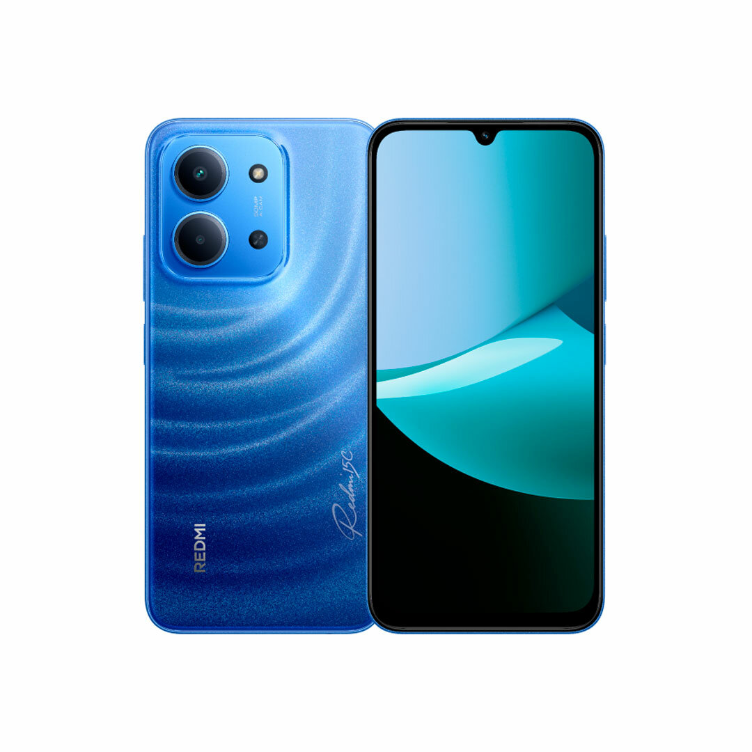 Смартфон Xiaomi Redmi 15C 4/128Gb (Moonlight Blue), Dual nano SIM, ЕАС (KZ)