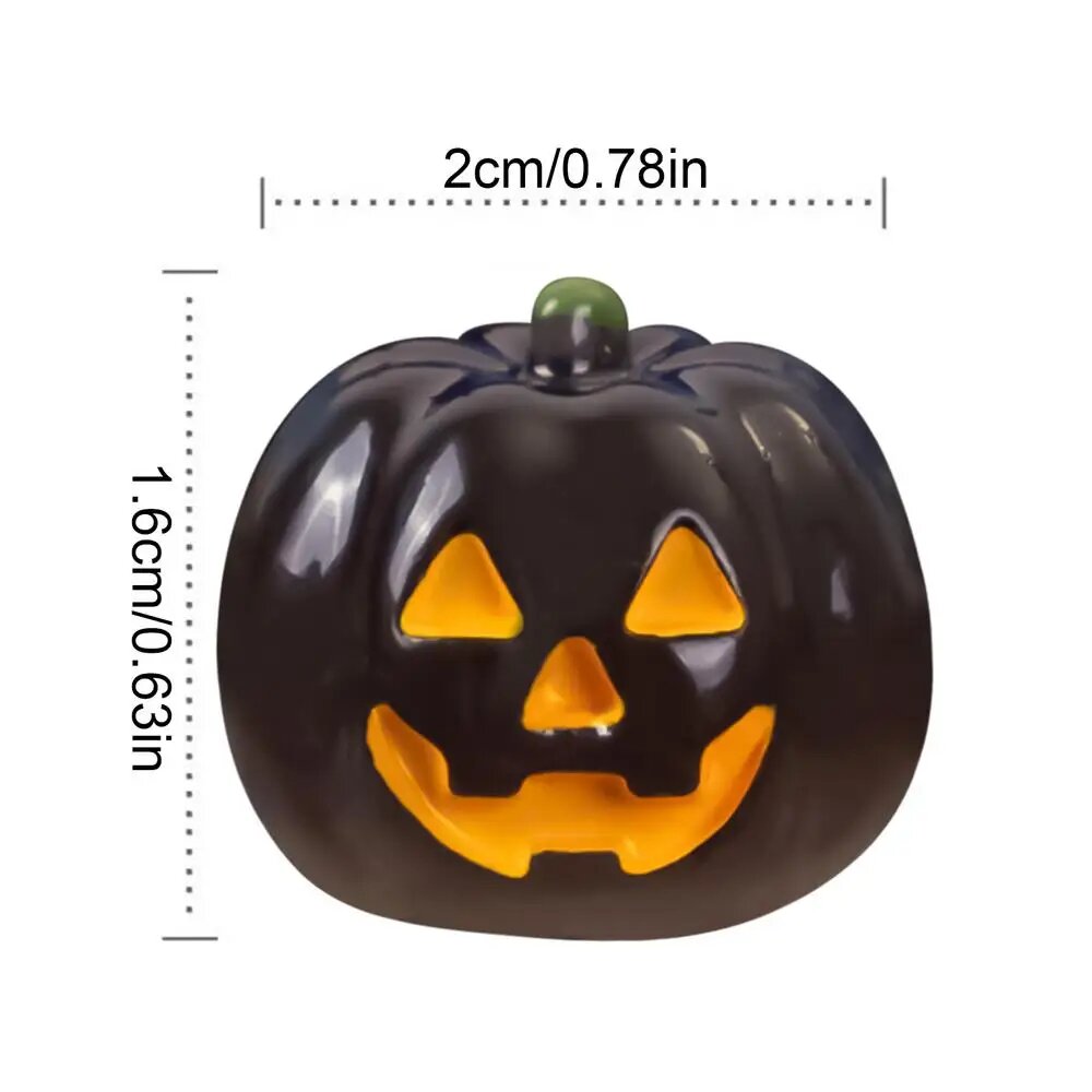 Светящаяся тыква из резины Black