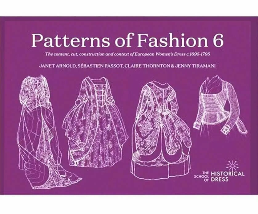 Patterns of Fashion/ Структура и предыстория покроя женского дворцового платья в европейском стиле ретро