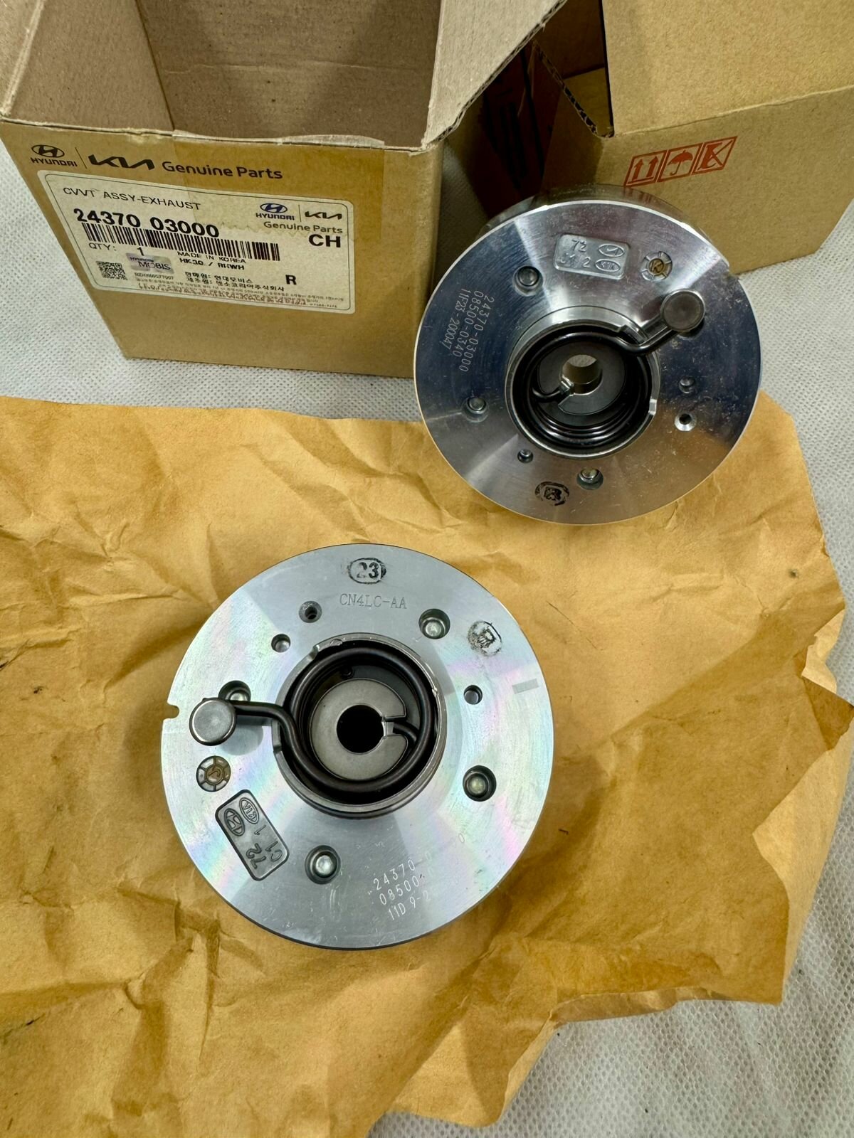 Фазорегулятор выпускного распредвала Hyundai/Kia 2435003000 для 1.2 I10/I20/I30