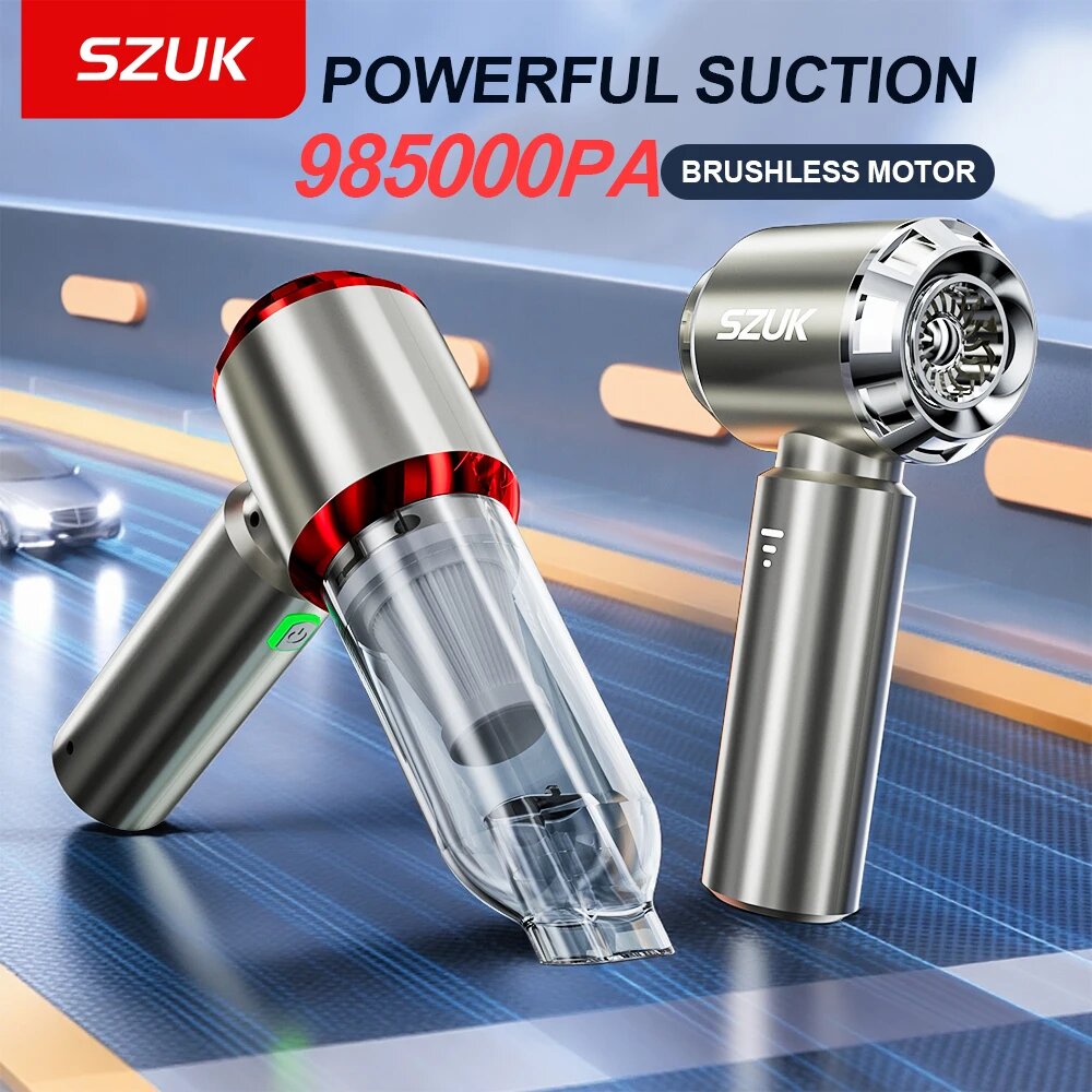Портативный пылесос SZUK C012MAX, Max Red, 985000PA