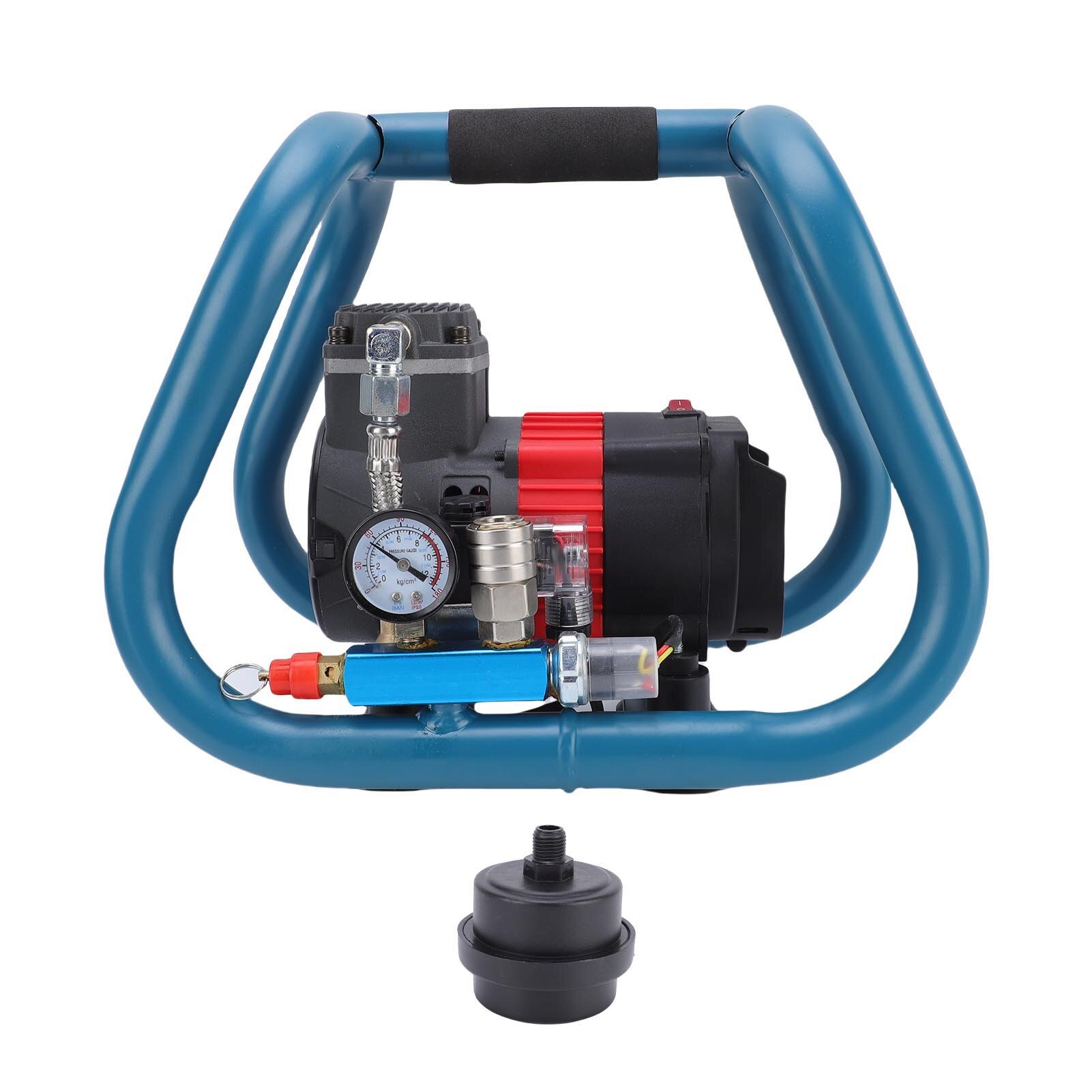 Беспроводной воздушный компрессор подходит для BL1830B BL1840B BL1850B BL1860B Портативный электрический воздушный компрессор с аккумулятором 21 В и резервуаром 3 л