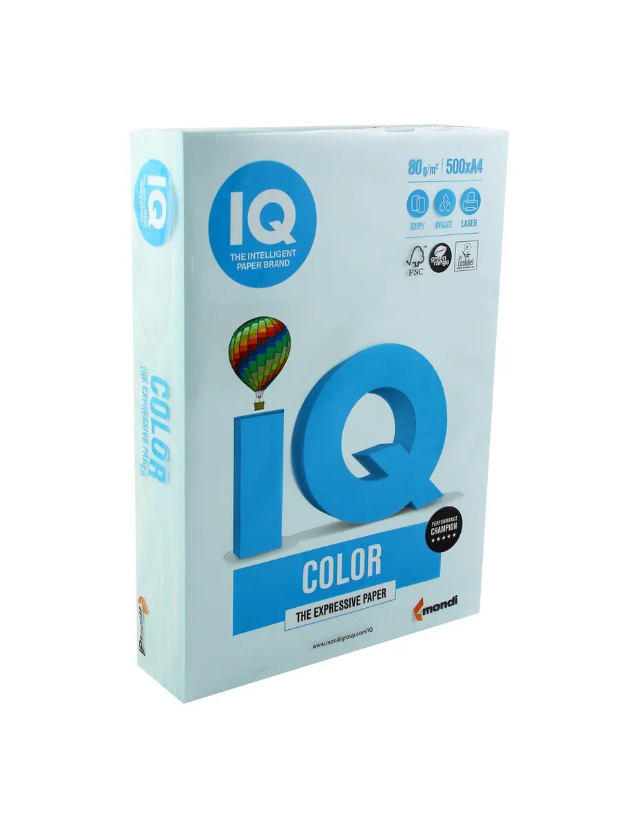 Бумага цветная для принтера А4 500 листов