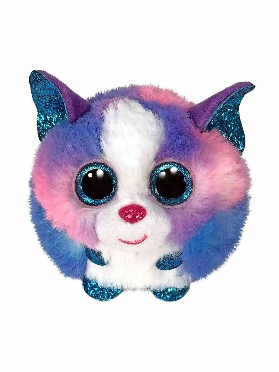 TY Мягкая игрушка-пуф Клео Хаски, 10 см