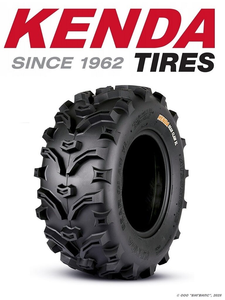 Квадрошина Kenda K299A XL Bear Claw 25x10.00-12 (25*10*12) 4PR 45F TL