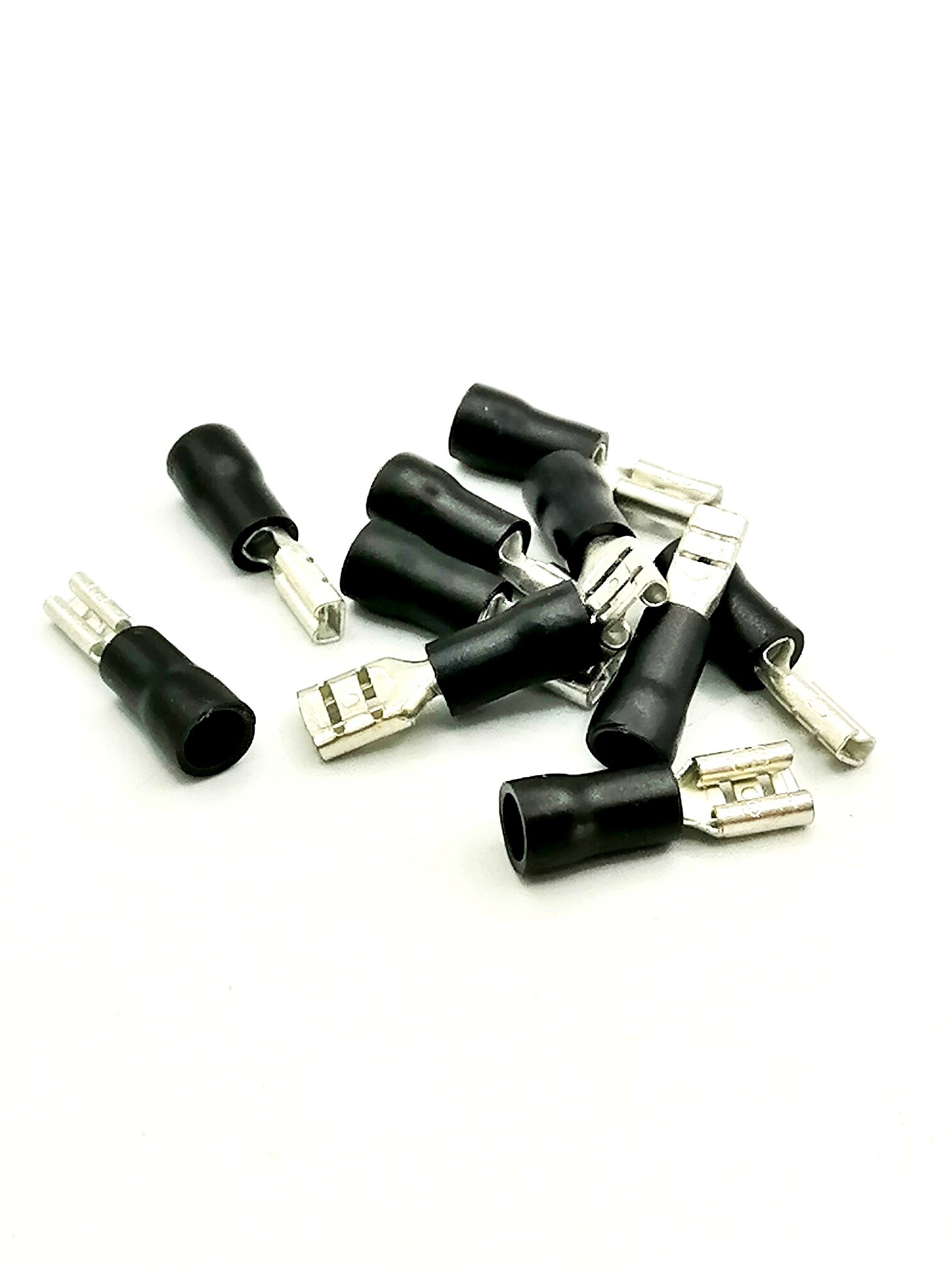 Набор клемм для подключения динамиков FDD2 2,8мм 5шт-гнездо (мама) 4,8мм 5шт-гнездо (мама) сечение кабеля-1-2,5мм2