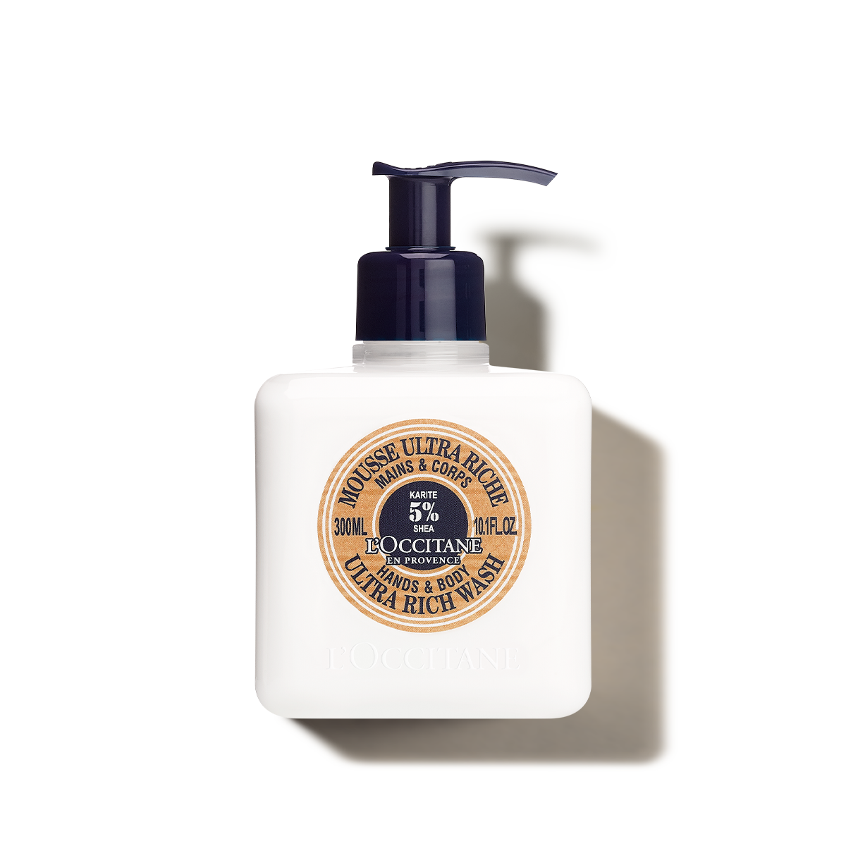 Очищающий мусс L'Occitane "Карите", для рук и тела, универсальный, 300мл