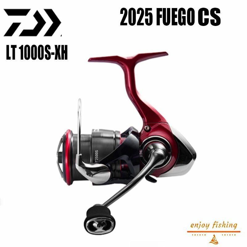 DAIWA 2025 FUEGO CS LT 1000S-XH Прялка Рыболовное колесо Рыболовные снасти