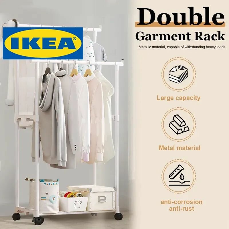 IKEA Вешалка напольная, 35.00 см х 130.00 см х 60.00 см