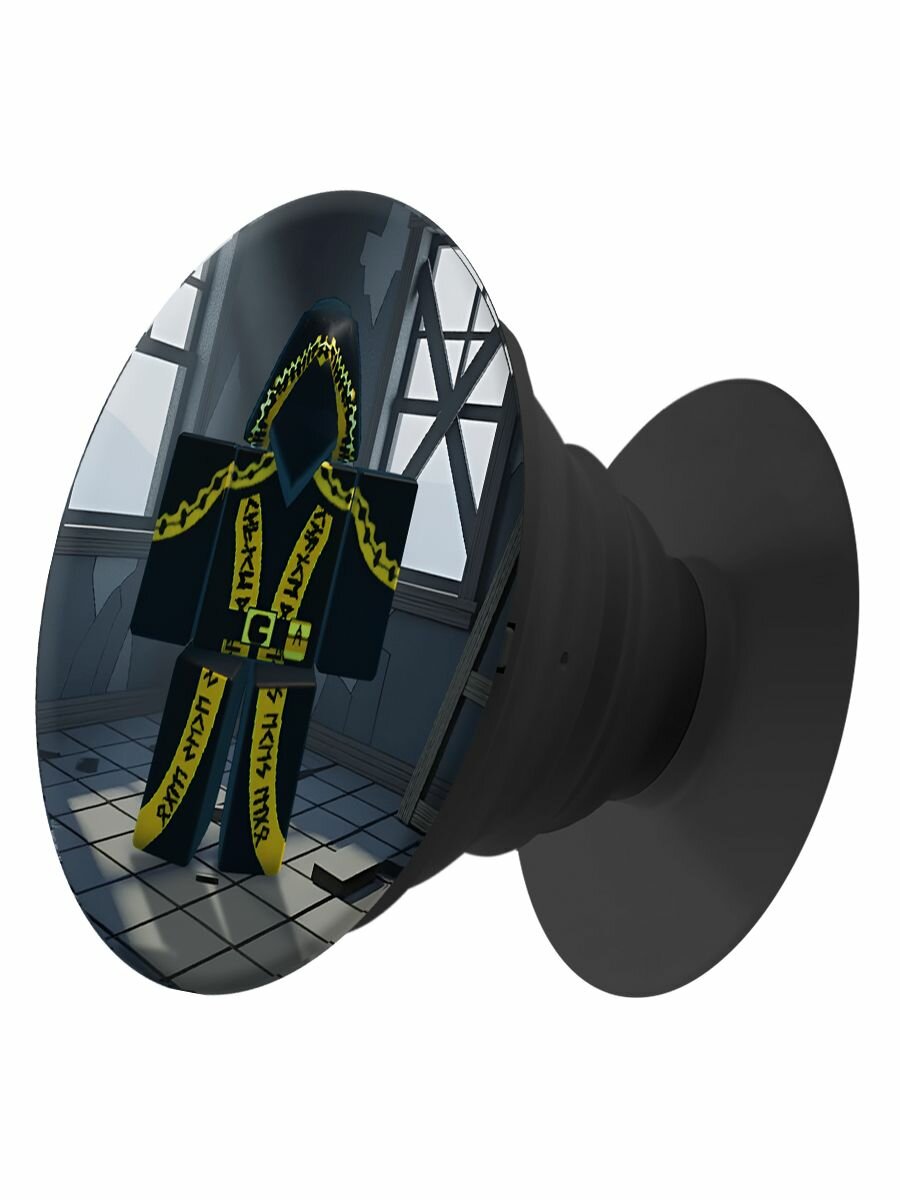 Пластмассовый держатель Krutoff для телефона Попсокет Roblox - Форсакен Таф (Forsaken Taph)