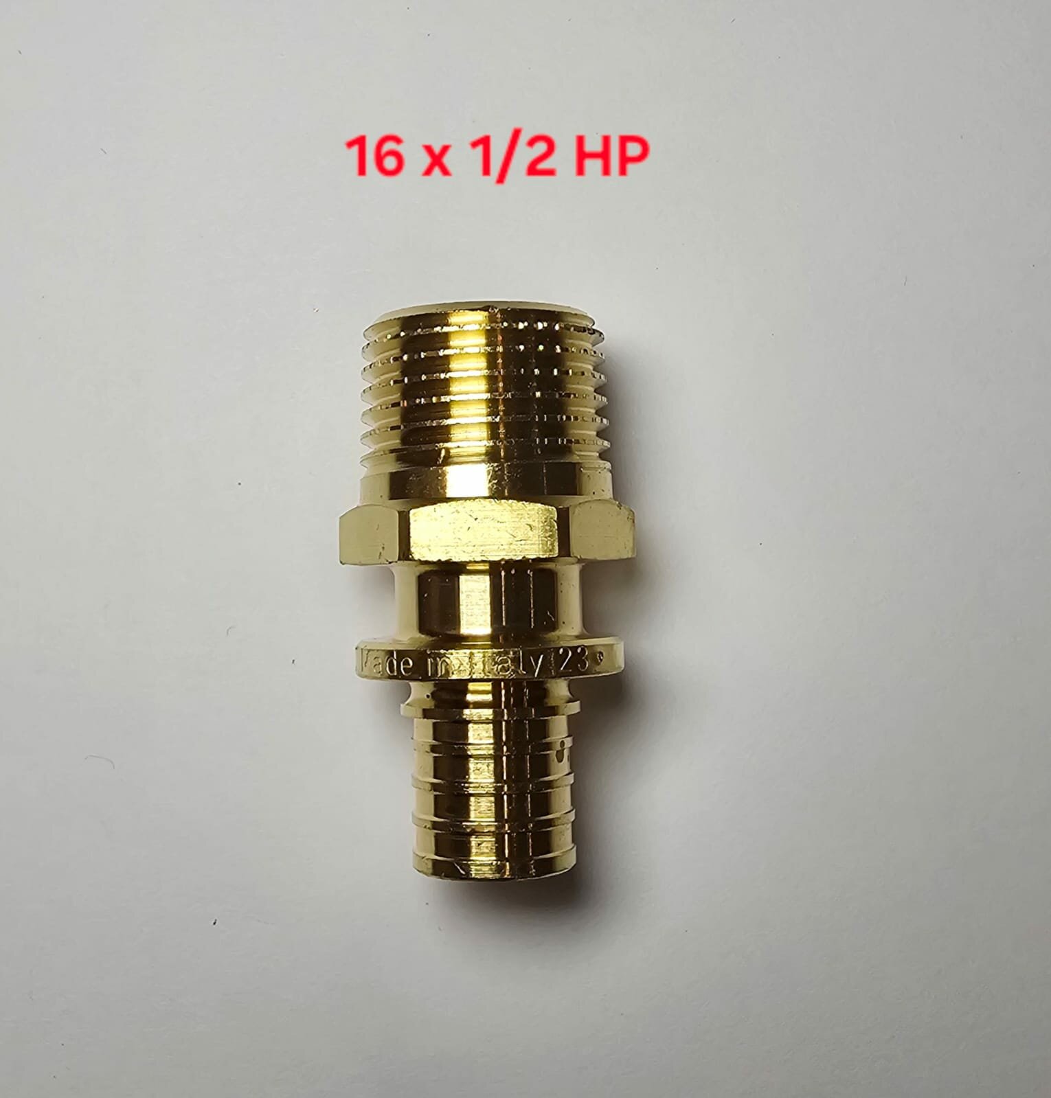 Муфта переходник STOUT SFA-0001-001612 16x1/2" аксиальное - резьба 1 шт.