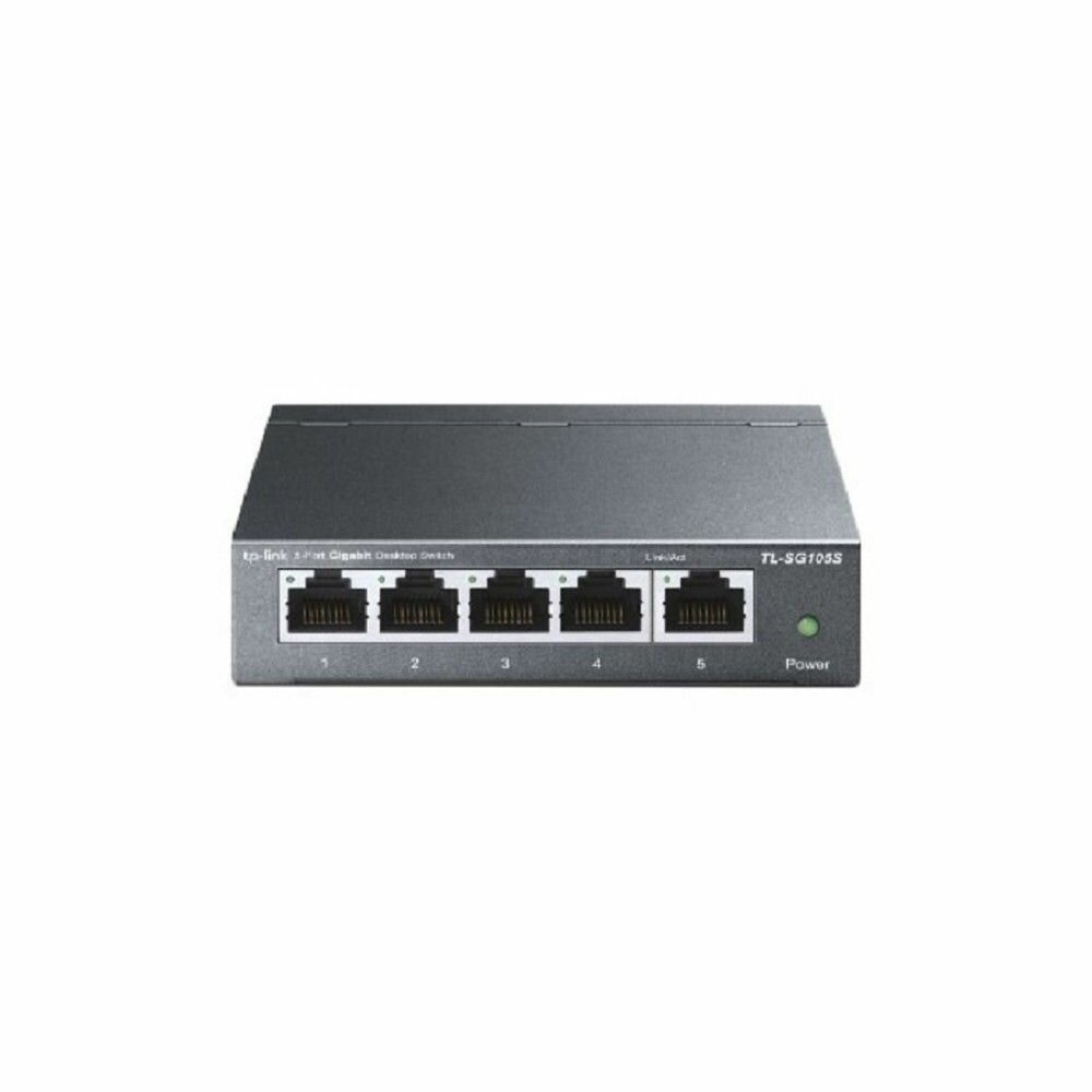 TP-Link TL-SG105S 5-портовый 10-100-1000 Мбит-с настольный коммутатор