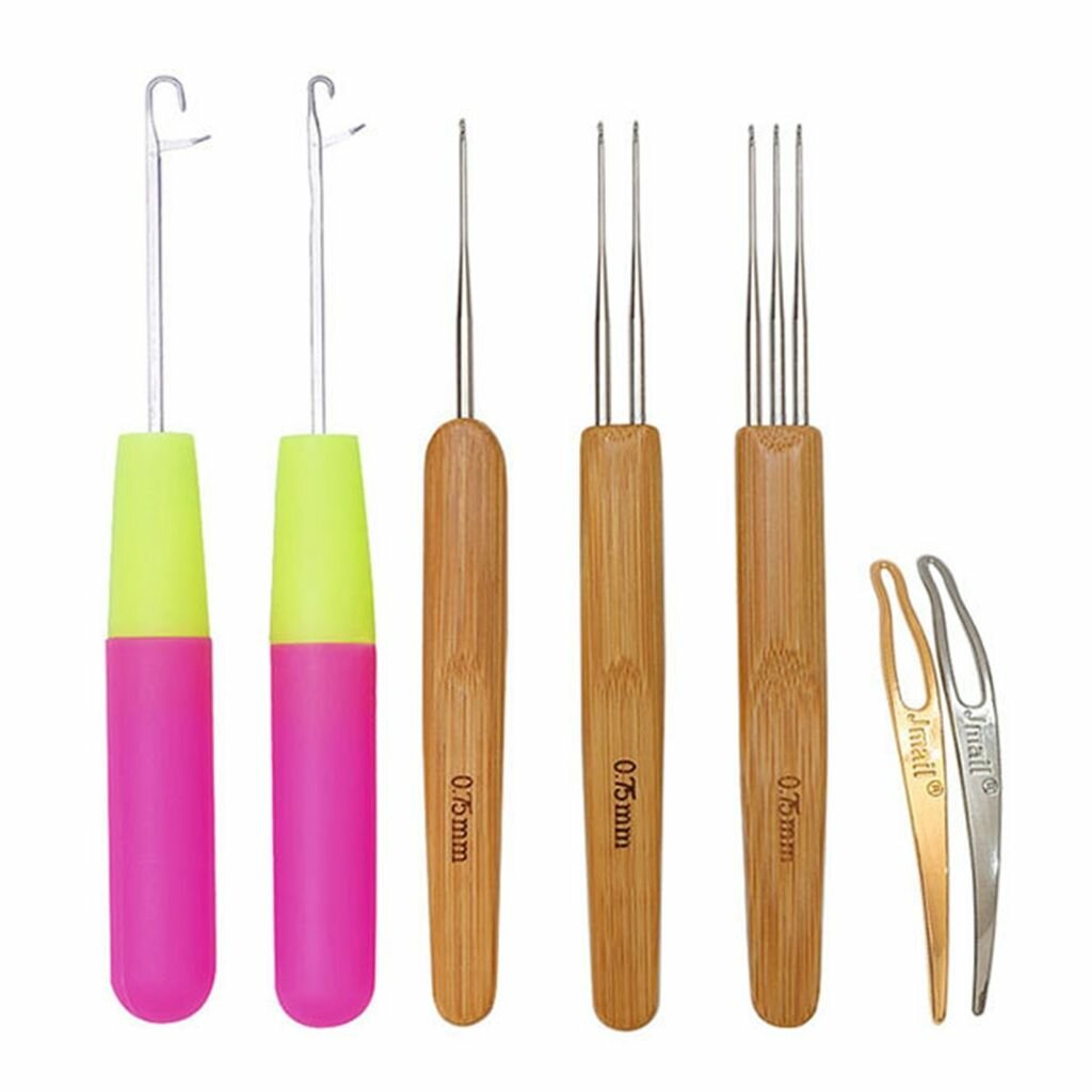 Крючок для плетения из дерева