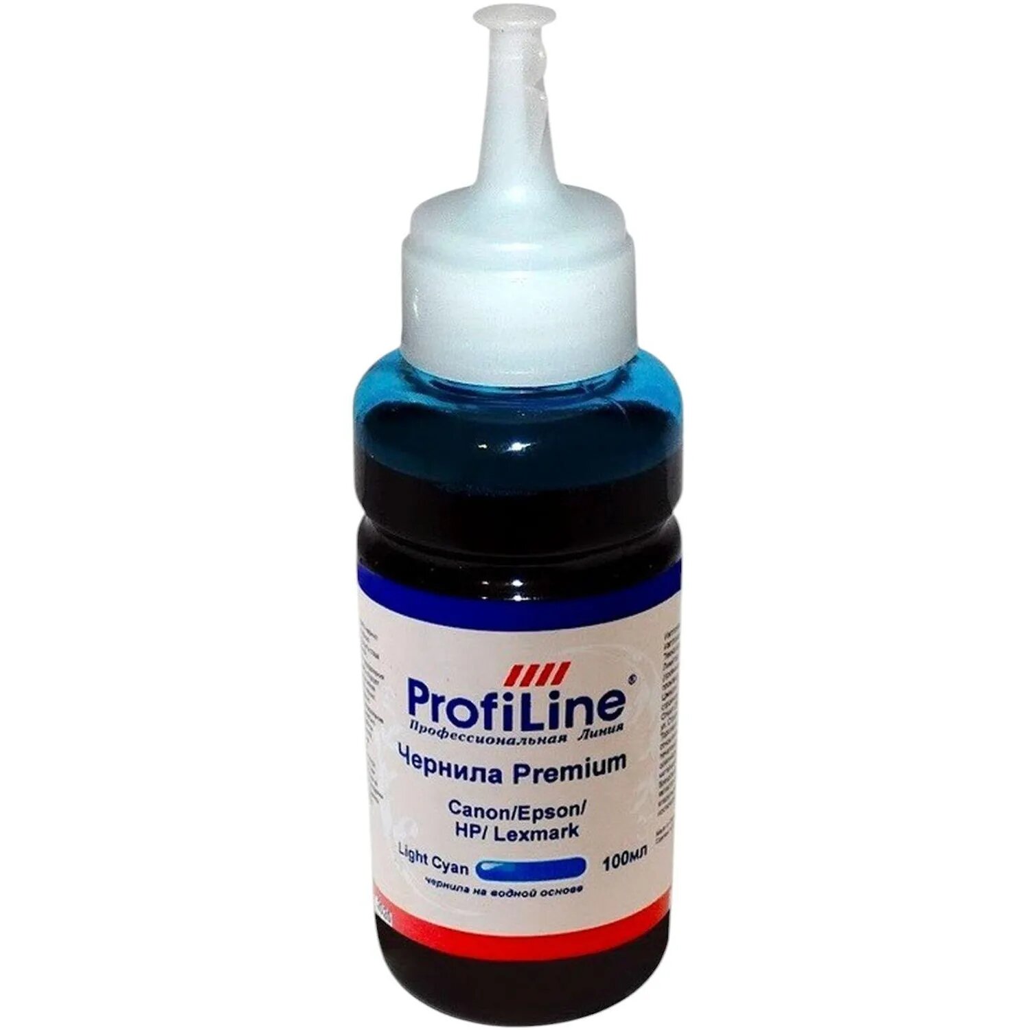 Чернила Premium для Canon/Epson/HP/Lexmark св. гол. 100 мл вод. ProfilLine