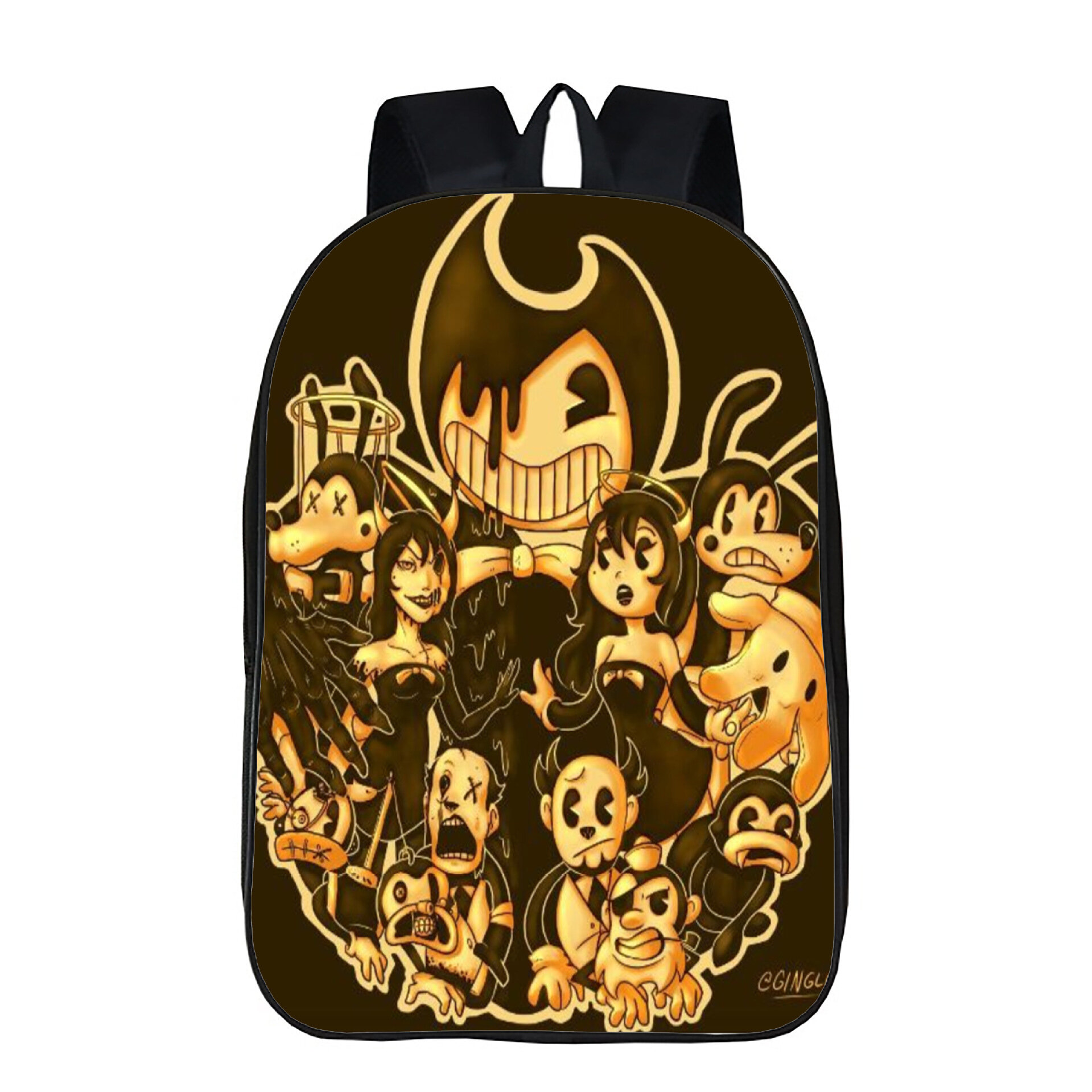 Европейский и американский бестселлер Bendy, рюкзак Bendy And The Ink Machine, школьный рюкзак в стиле аниме
