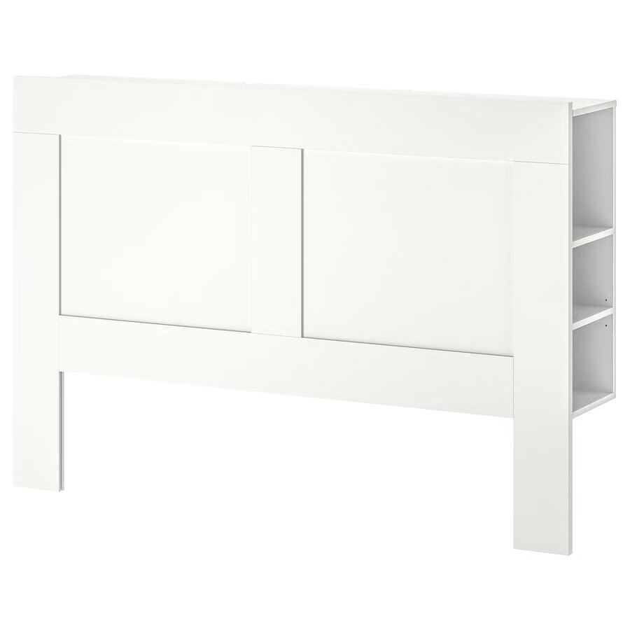 Изголовье для кровати IKEA BRIMNES 140x200 см белый (оригинал)