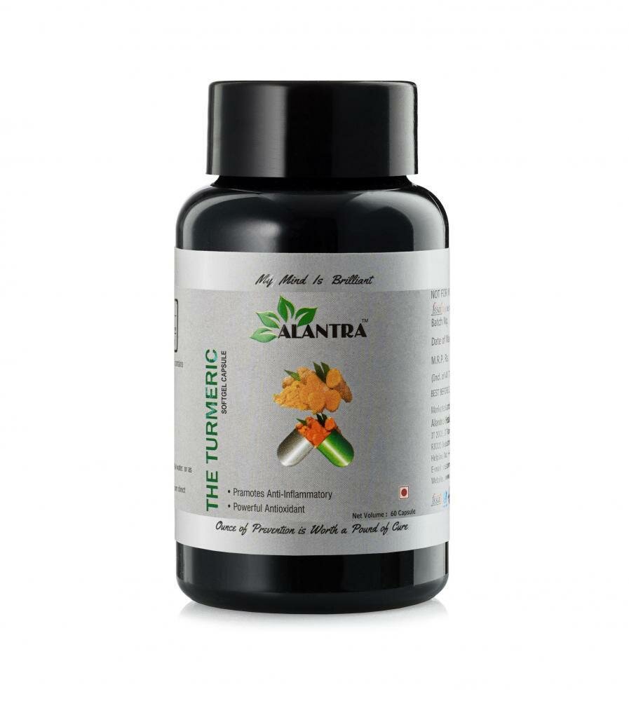 Куркума (Turmeric) чурна (капсулы) Алантра, 60 шт по 500 мг / здоровая печень и чистая кровь