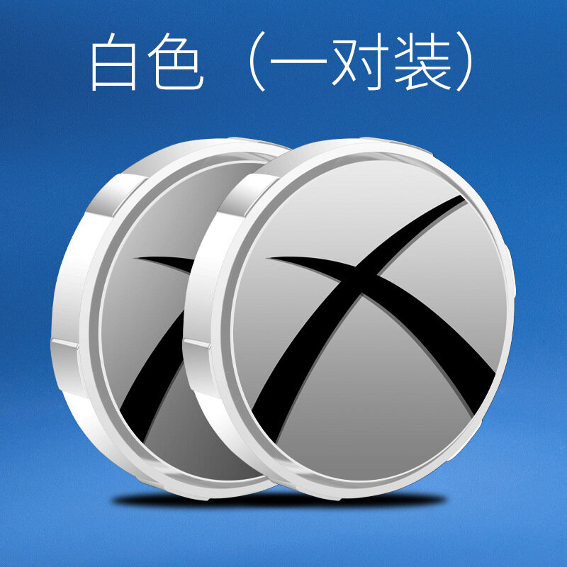 Зеркало с функцией помощи в слепых зонах, маленькое круглое зеркало HD, автомобильное зеркало заднего вида с присоской, может обеспечить 360-градусное вождение и смену полосы движения