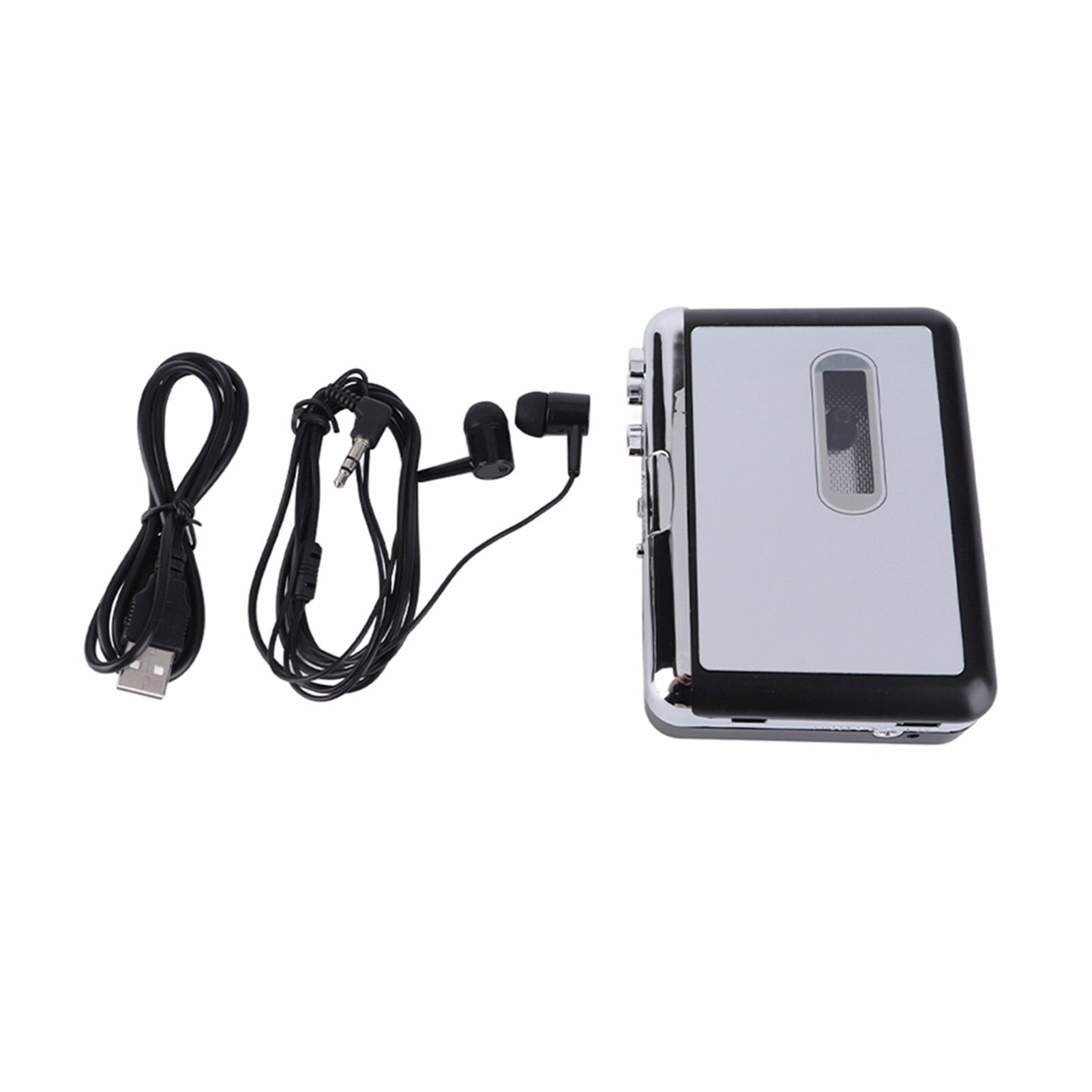 Портативный конвертер аудиокассет в MP3, USB-плеер для цифровой записи и хранения на флеш-накопителе