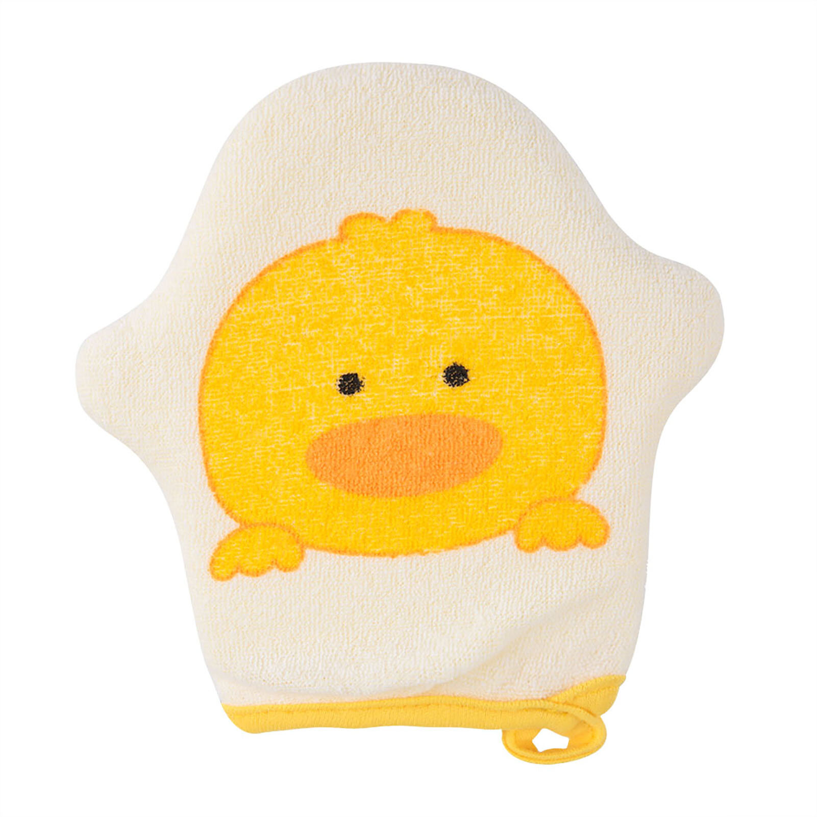 Cartoon Star Model Soft Cotton Baby Bath Shower Sponge Kids Brush Scrubber(duck)
