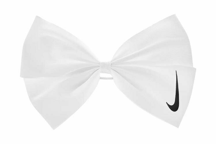 Резинки для волос женские Nike белые, из полиэстера и каучука