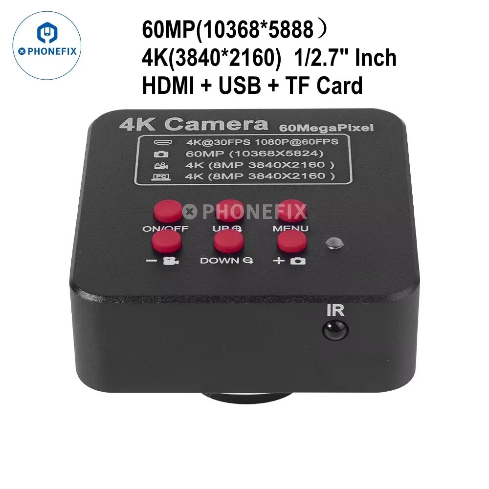Mshiwi 60MP 4K HDMI камера для микроскопа