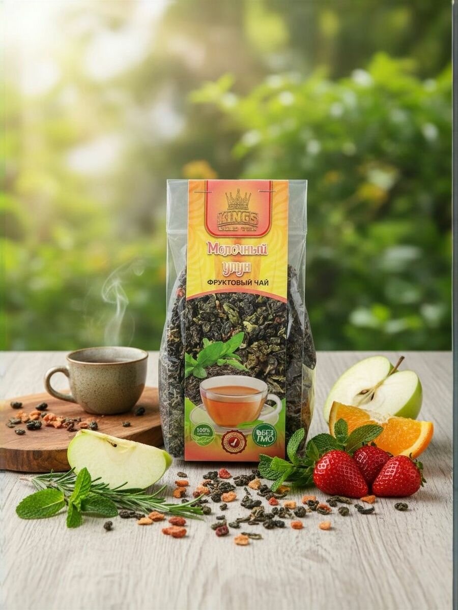 Фруктовый чай "Молочный улун", 180г